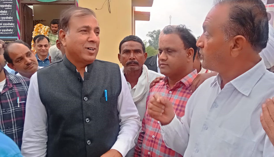 Sadulshahar News MLA Jagdish Jangid gave instructions for Girdawari to ...