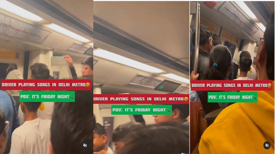 Delhi Metro Viral Video play Haryanvi song passengers forgot their ...