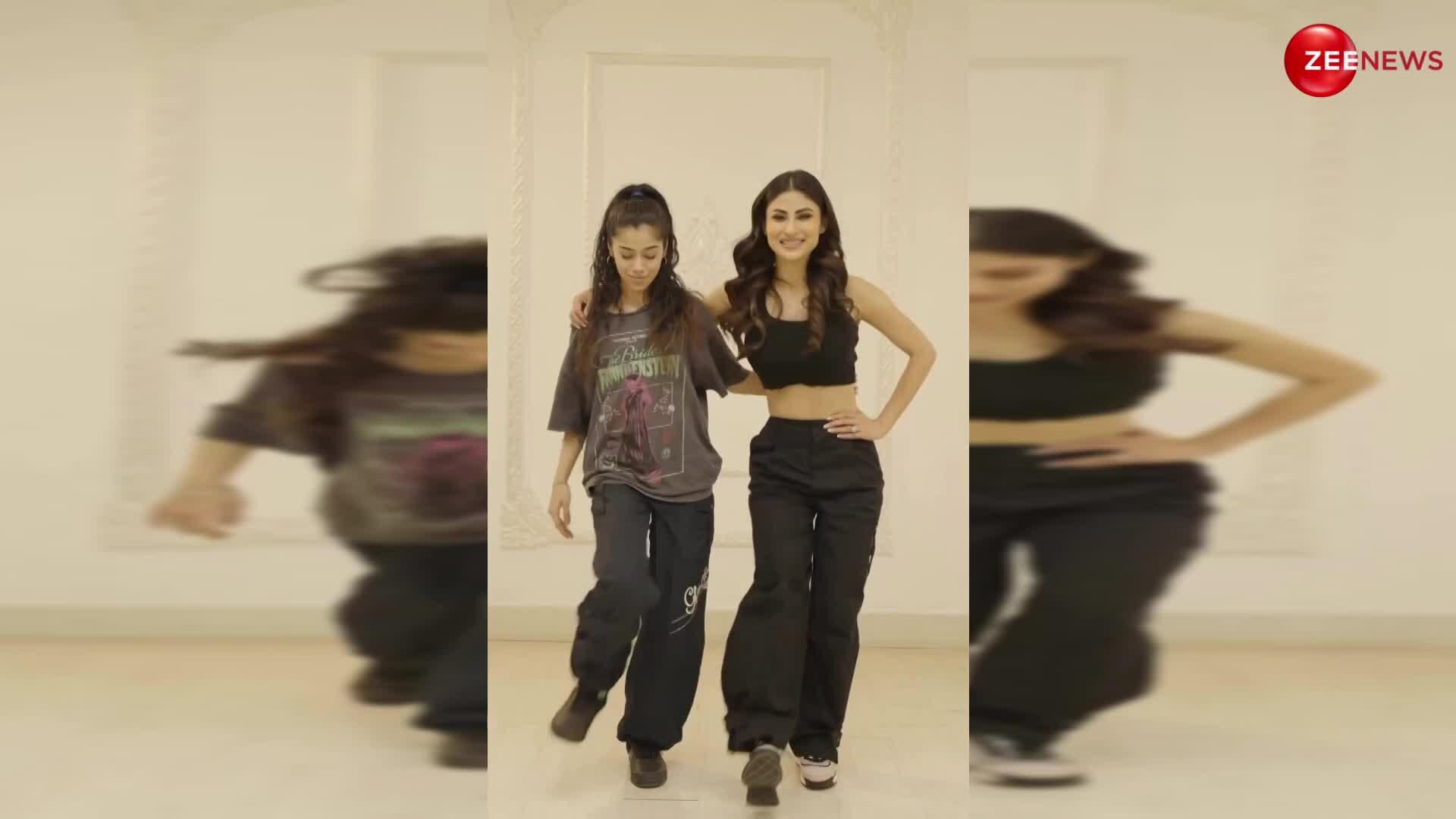 sizzling look and bold figure of actress Mouni Roy seduces fans dances on Natu Natu | Natu Natu ...