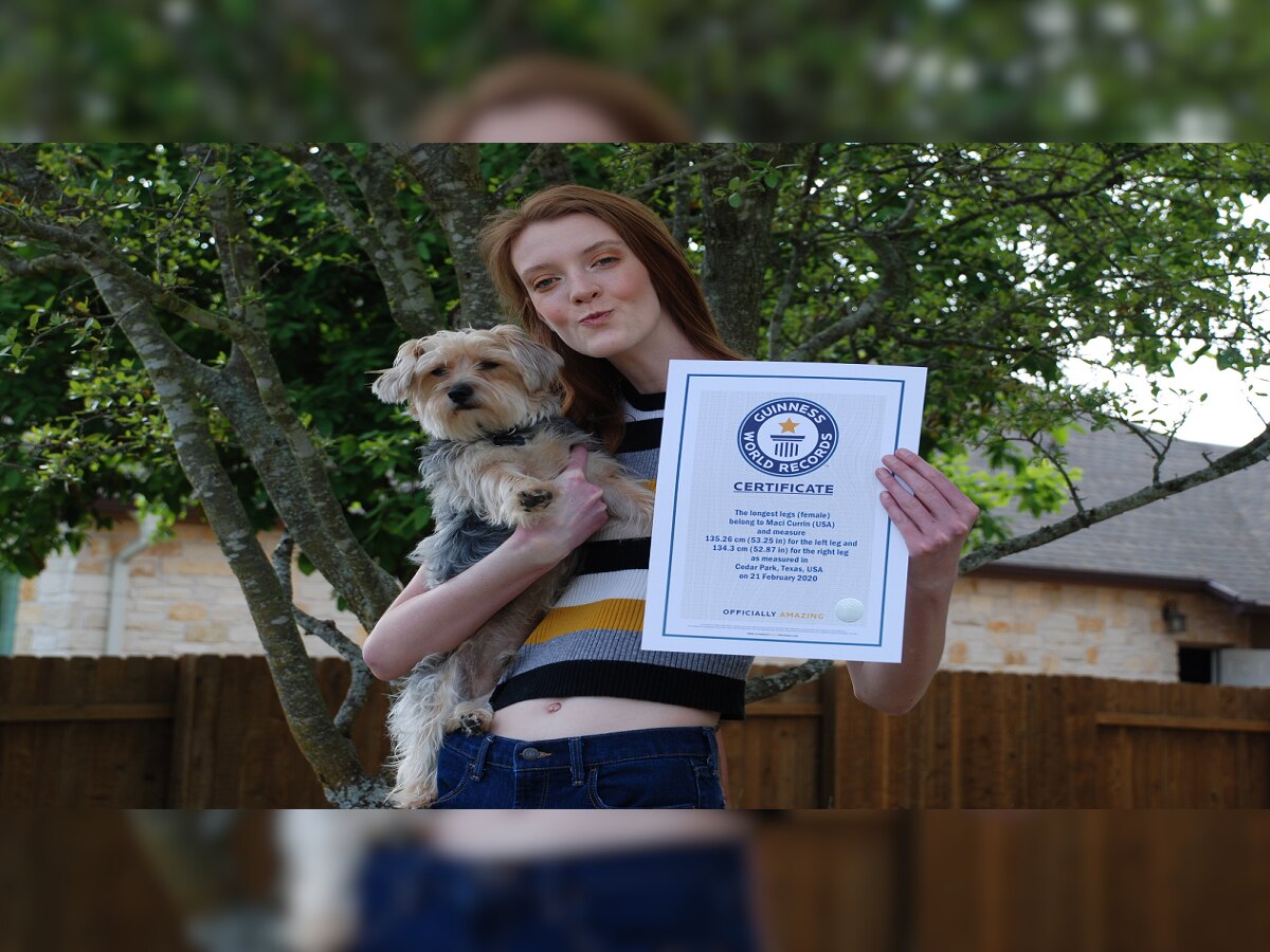 Maci Currin: This is the girl with the longest legs in the world the ...