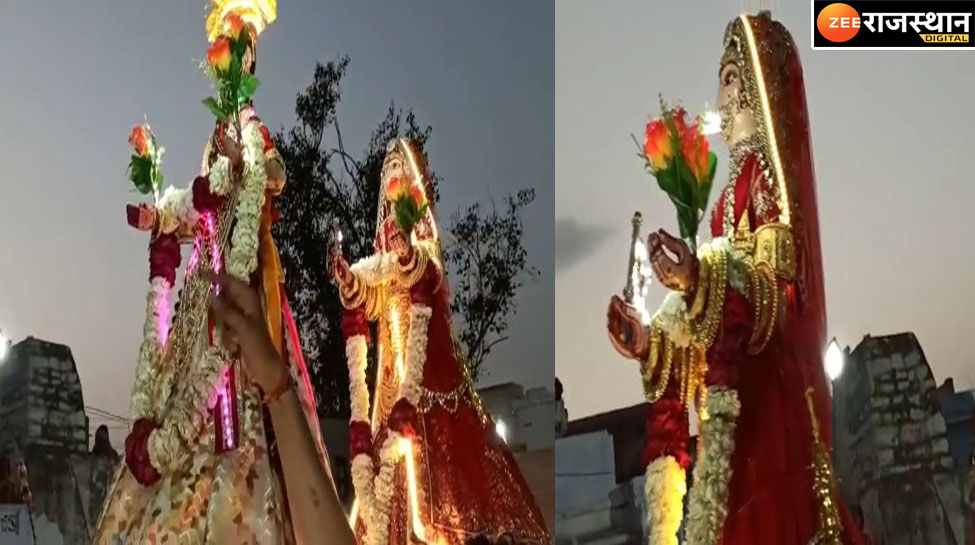 Nagaur News Royal ride became the center of attraction in Ladnun ...