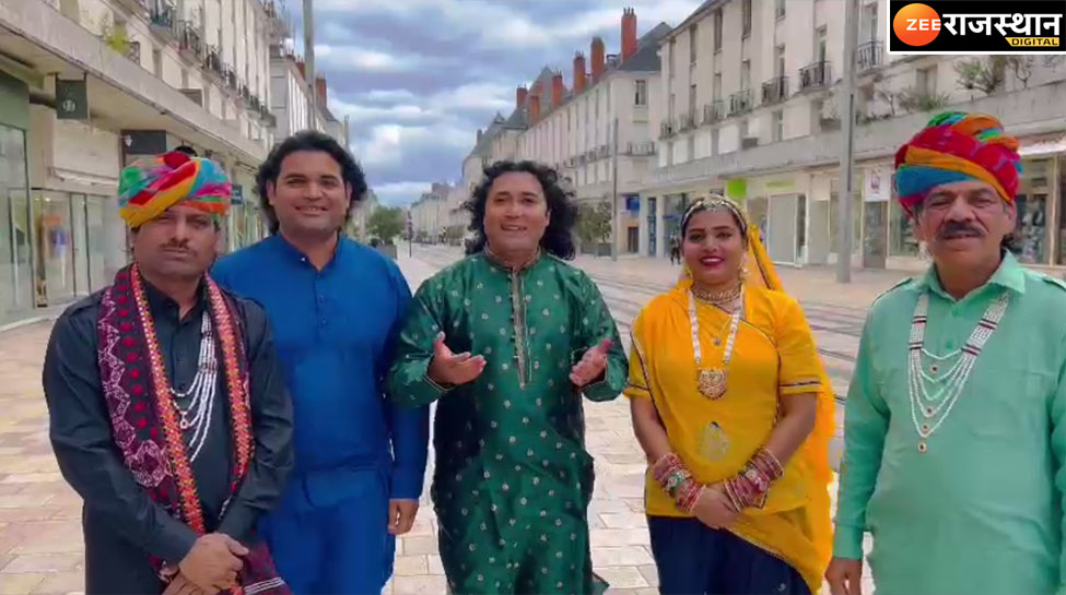 Jaipur News Rajasthani Dhod band will seen in France Zakir Hussain ...
