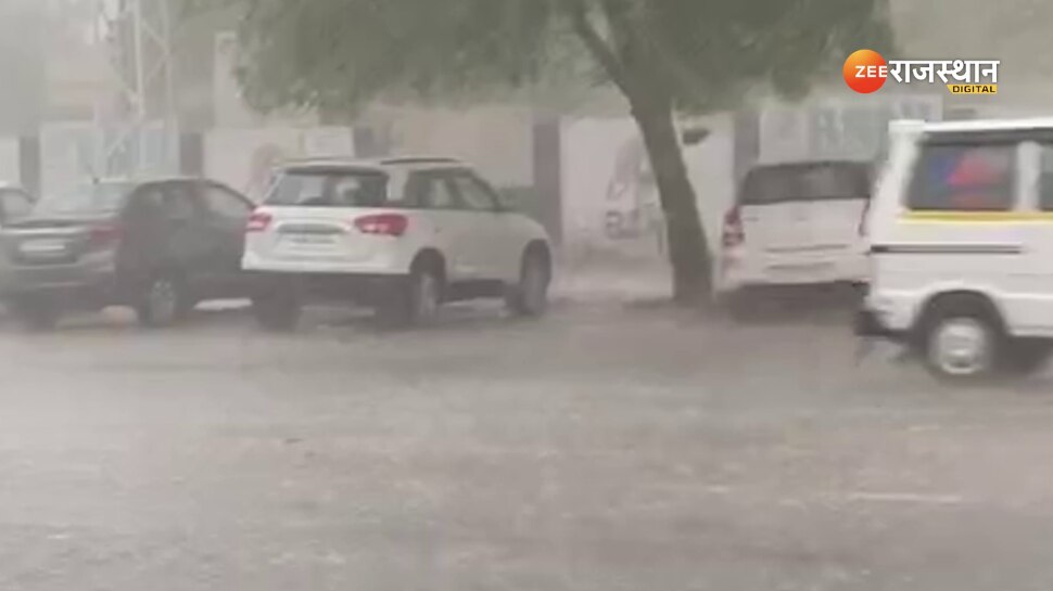 Bikaner Weather News Weather suddenly changed in Bikaner rain started ...
