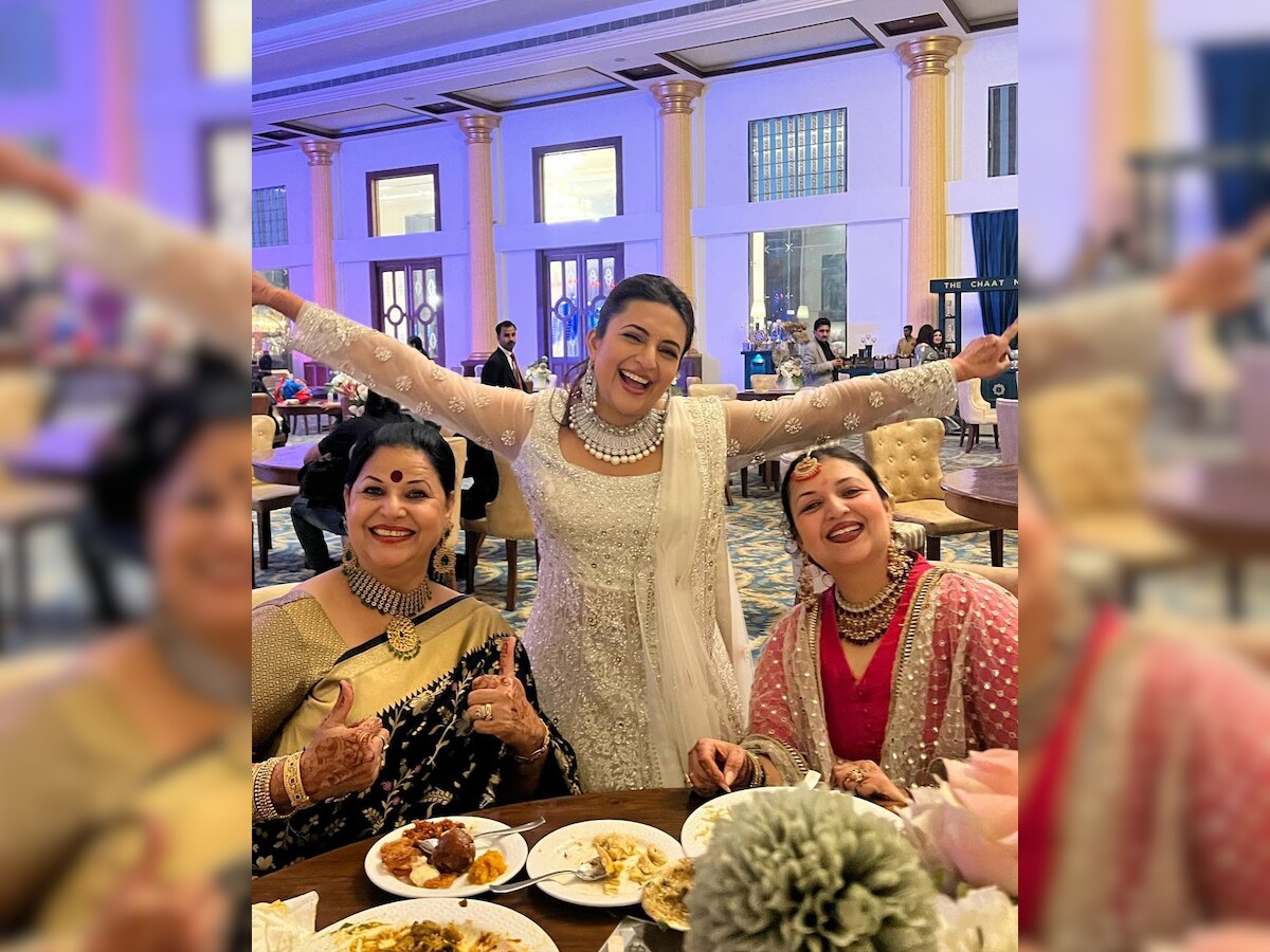 Tv Ishi Maa Divyanka Tripathi hides pregnancy wear tight dress flaunt ...