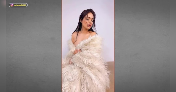 Neha malik flaunts her curves stunning bold cutout outfit shower love ...