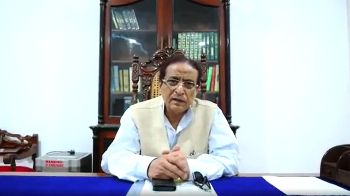 Azam Khan Rampur SP leader released video on social media made ...