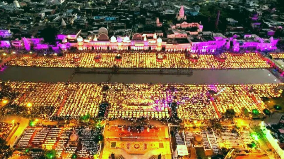 Ayodhya Ram Mandir See the Darshan of Ayodhya on Zee Media from the sky ...