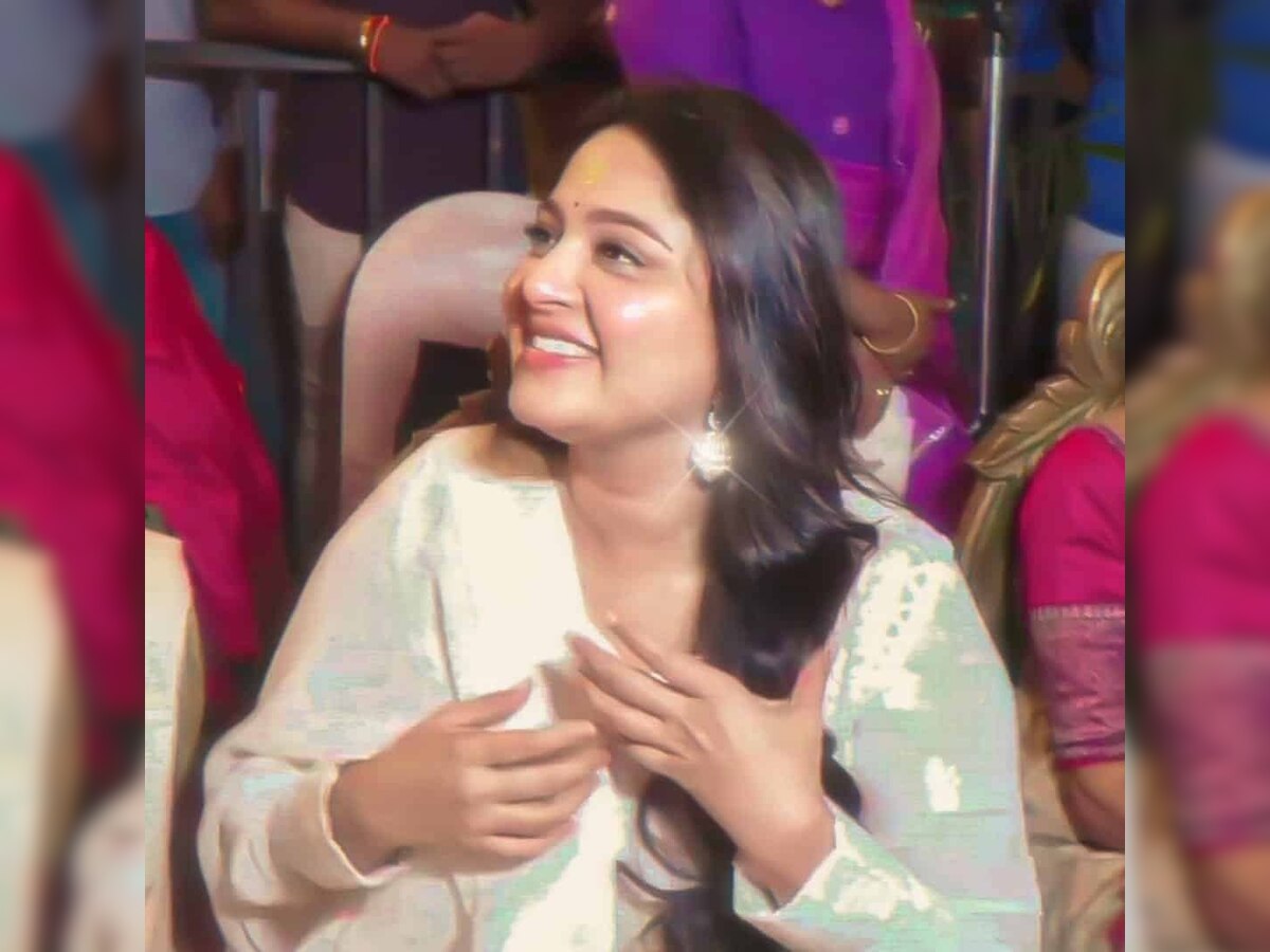 Bahubali fame actress anushka shetty weight gain devsena look totatly ...