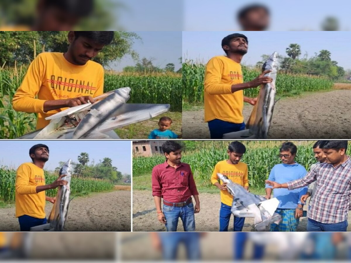amazing invention by Bihari Boy made a fighter plane out of jugaad ...