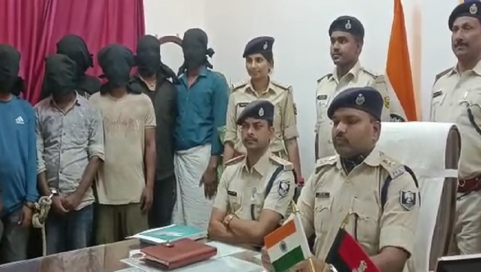 Begusarai police busted inter state district gang six miscreants ...