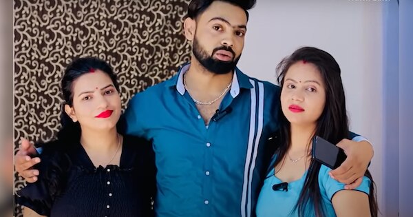 YouTuber Sunny Rajput told his whole story in front of the camera with two wives | एक और ...