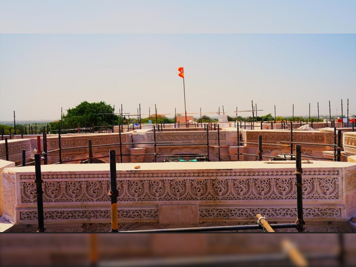 Ayodhya Ram Janmabhoomi Trust Released Latest Picture Progress Of Ramlala Temple Construction 