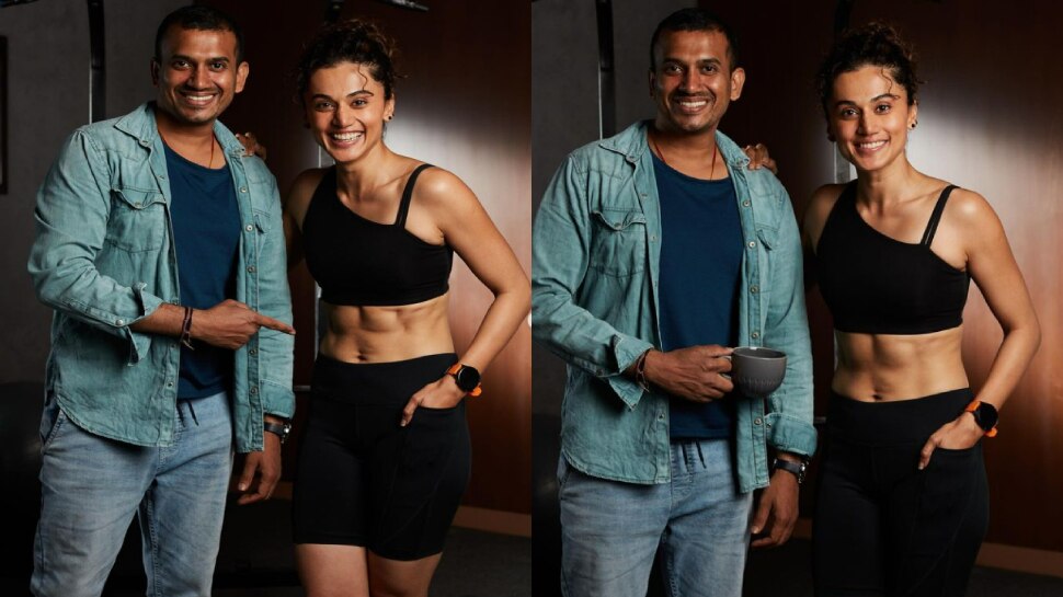 actress taapsee flaunted six pack abs photos viral on social media ...