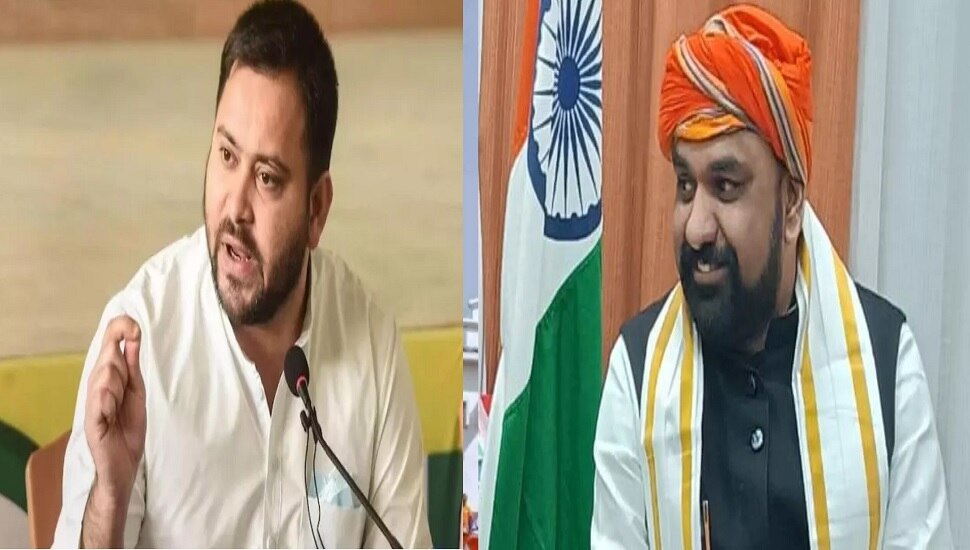 Tejashwi yadav and Samrat Chaudhary Statement is Same why BJP which ...