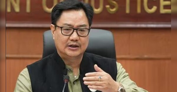 union minister kiren rijiju car collided with a truck jammu kashmir highway | Jammu-Kashmir ...
