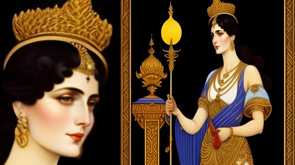 mughal harem Anarkali ai photos Akbar kept her in Haram for her beauty ...