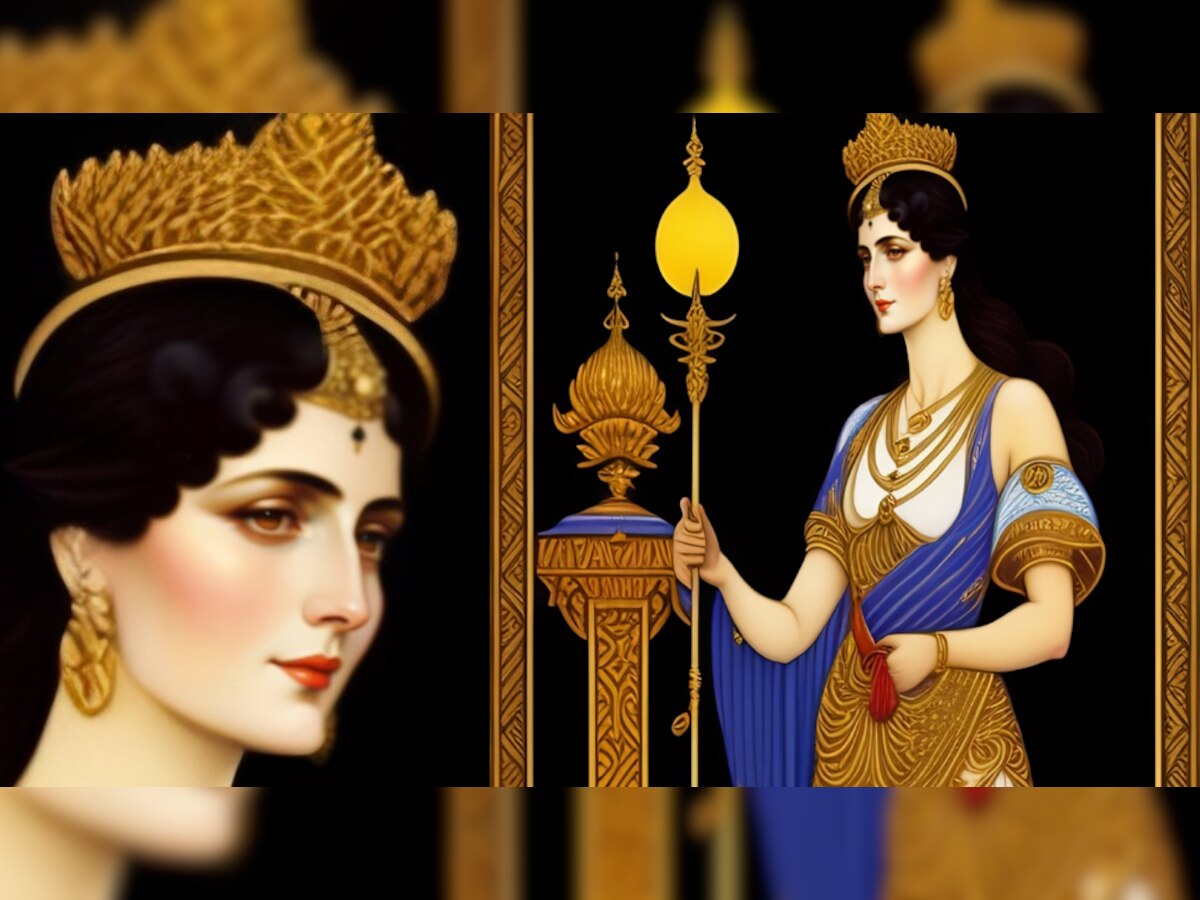 mughal harem Anarkali ai photos Akbar kept her in Haram for her beauty ...