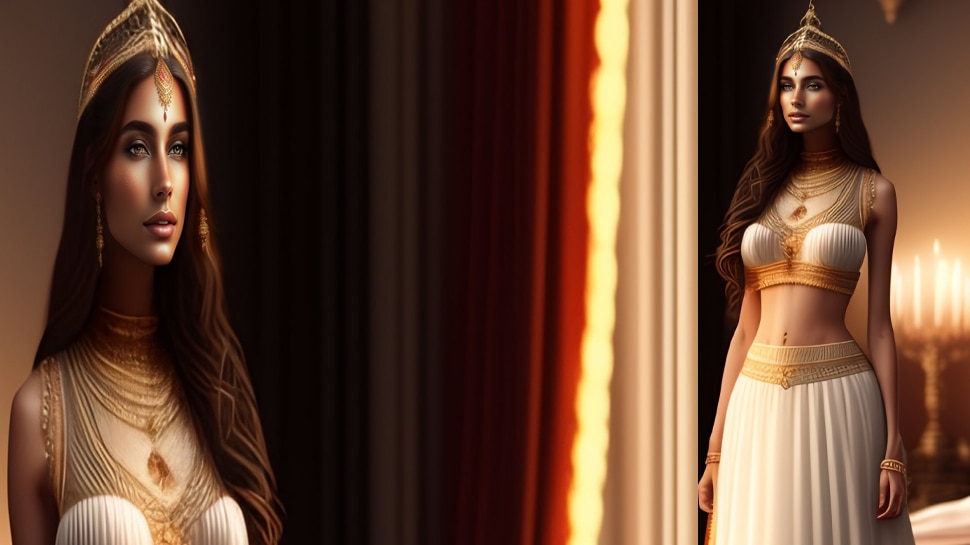 mughal harem Anarkali ai photos Akbar kept her in Haram for her beauty | कैसी दिखती थी हुस्न की ...