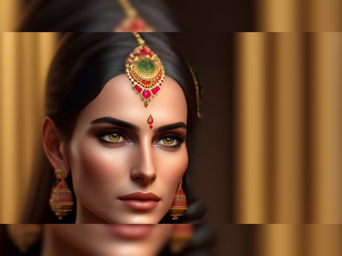 mughal harem Anarkali ai photos Akbar kept her in Haram for her beauty ...