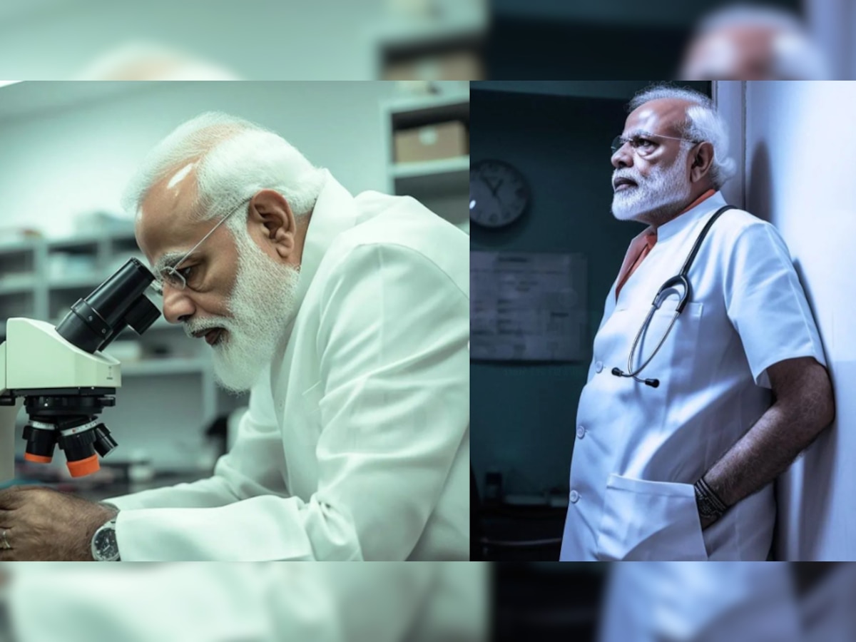 PM Narendra Modi AI images on his profession goes viral on social media ...