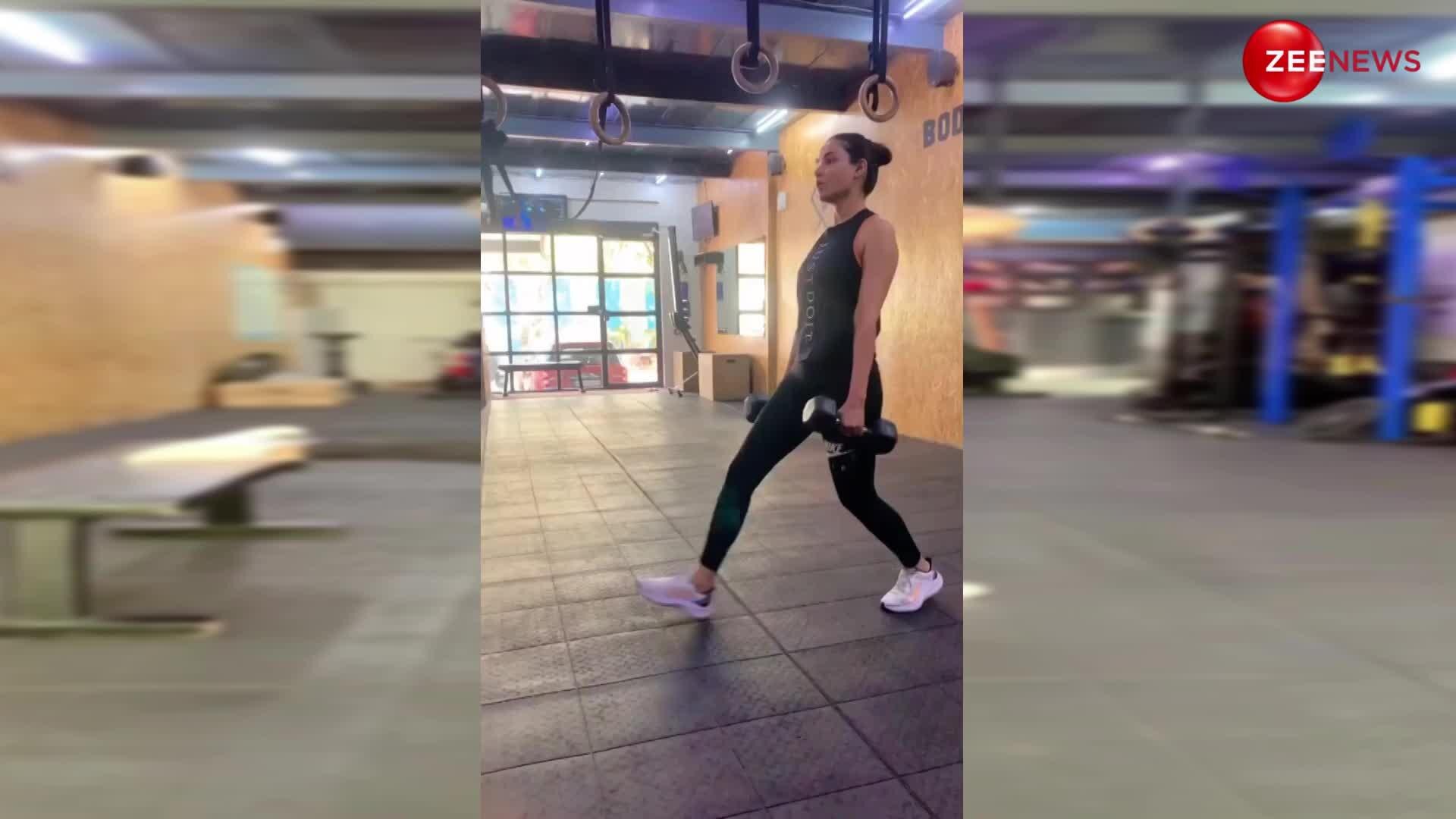 sizzling and over exposng boys crush Jasmin Bhasin shares her gym ...