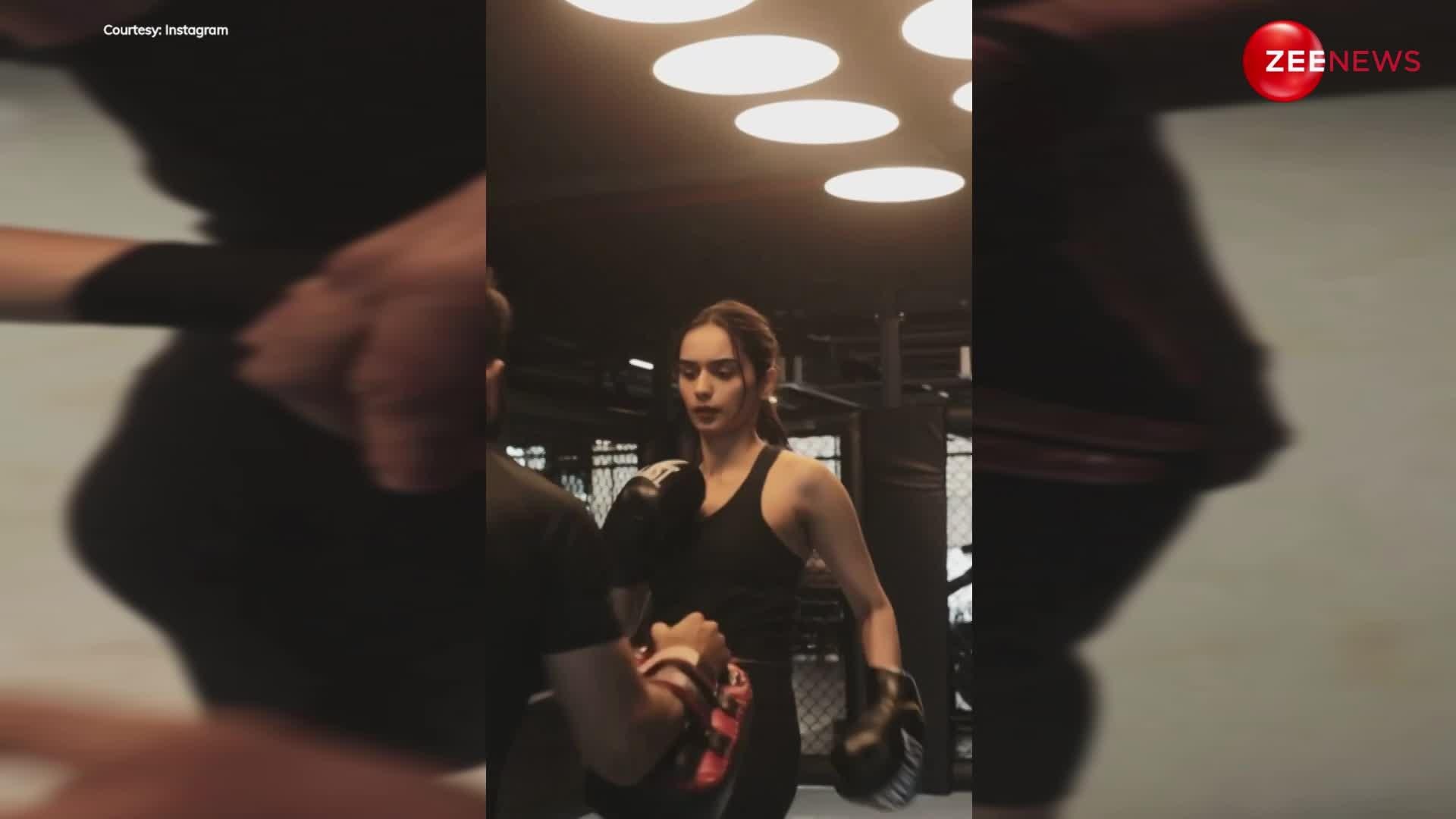 super sexy Manushi Chillar shares her too bold workout video fans got ...