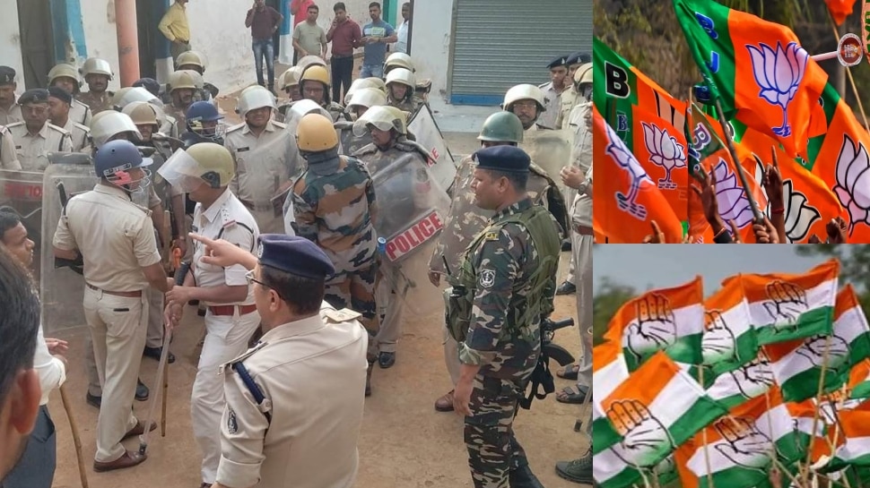 Bemetara Violence Update Heavy Security In Biranpur Village BJP Said ...