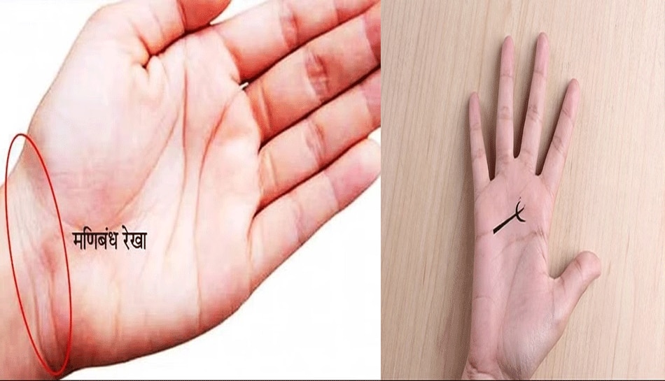 Palmistry Hast Rekha Raj Yog lucky Hand Lines Blessings of Goddess ...