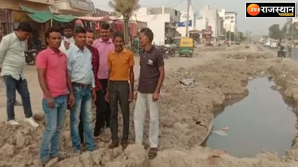 Roads are carved in Pali people are becoming victims of accidents ...