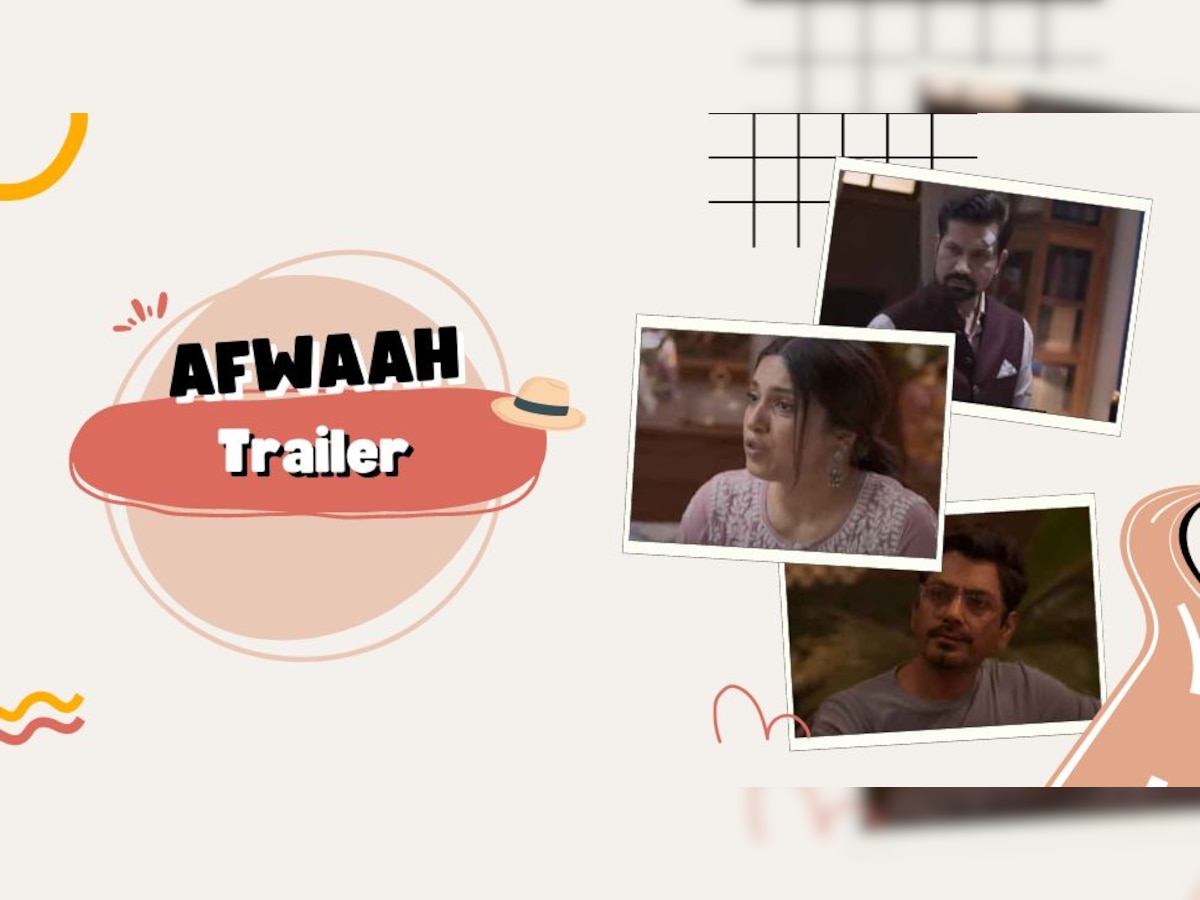 Bhumi pednekar and nawazuddin siddiqui political thriller movie afwaah ...