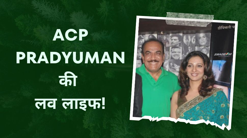 CID ACP Pradyuman Love Life with Wife Love Story Shivaji Satam partner ...