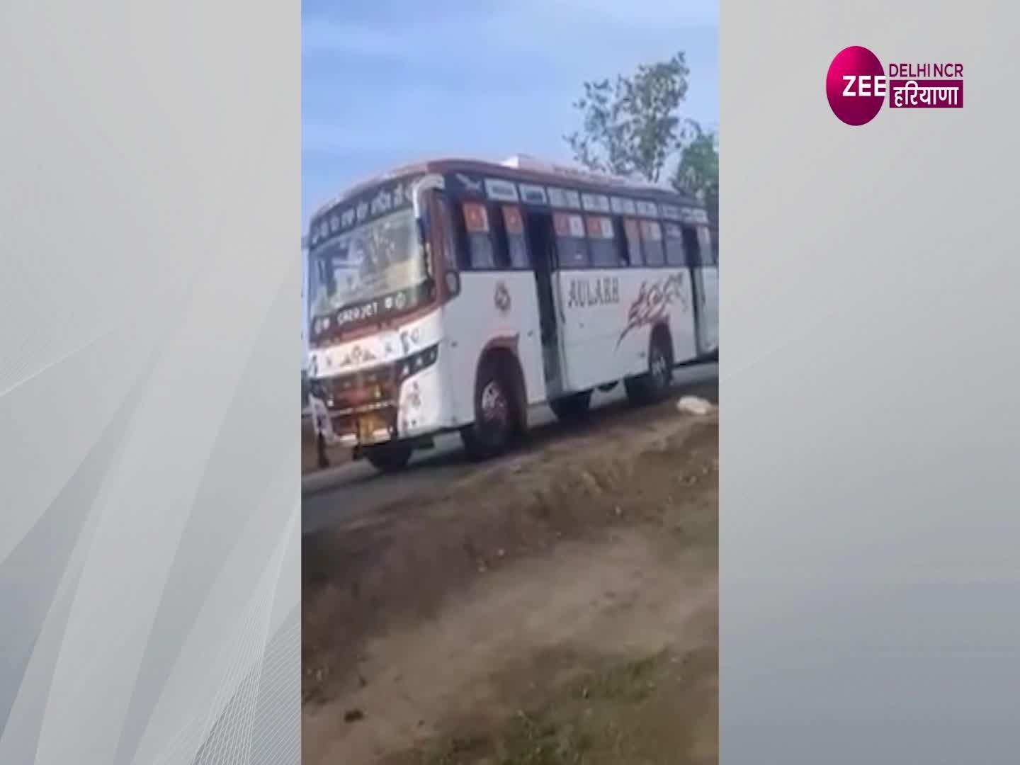 armed miscreants attack passenger bus in Punjab Amritsar video goes ...