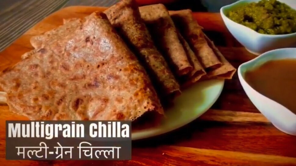 How To Make Multigrain Cheela Healthy Snack Recipe | Hindi News, वेट ...