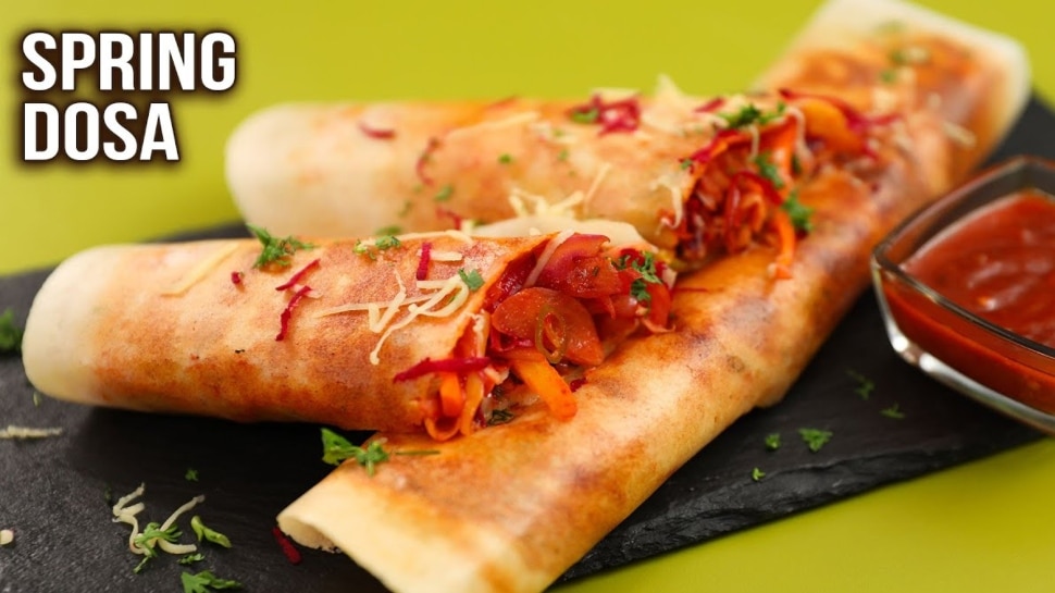 How To Make Chinese Dosa Tasty Delicious Food | Hindi News, चाइनीज ...