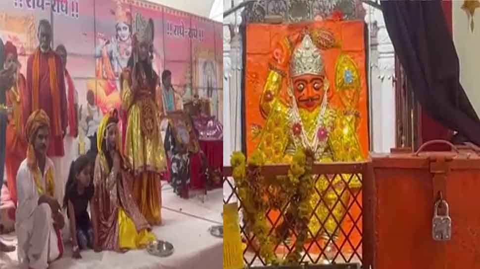 Hanuman bhakt Aazad khan Organizing Shrimad Bhagwat Katha in bhind ...