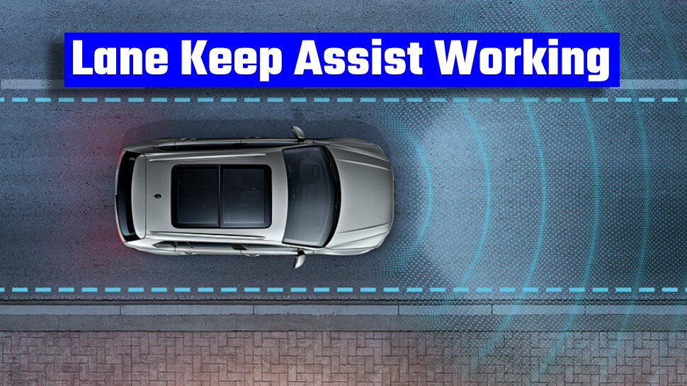 How does Lane Keep Assist works in ADAS cars । Lane Keep Assist ऐसे ...
