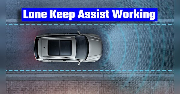 How does Lane Keep Assist works in ADAS cars । Lane Keep Assist ऐसे ...