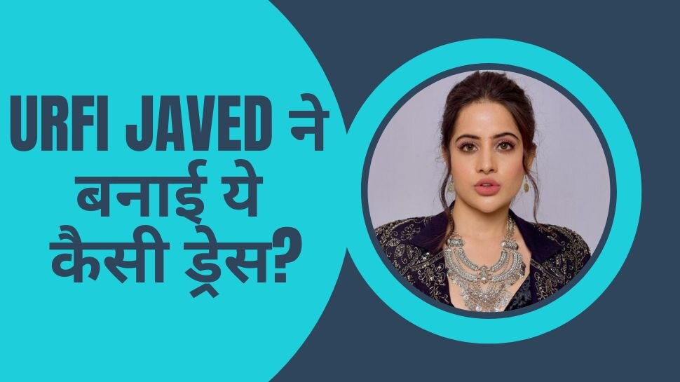 Braless Urfi javed topless ditches clothes makes dress out of dustbin ...