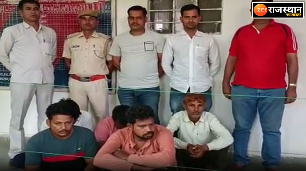 Sawai Madhopur Big success of Mantown police station arrested thieves ...