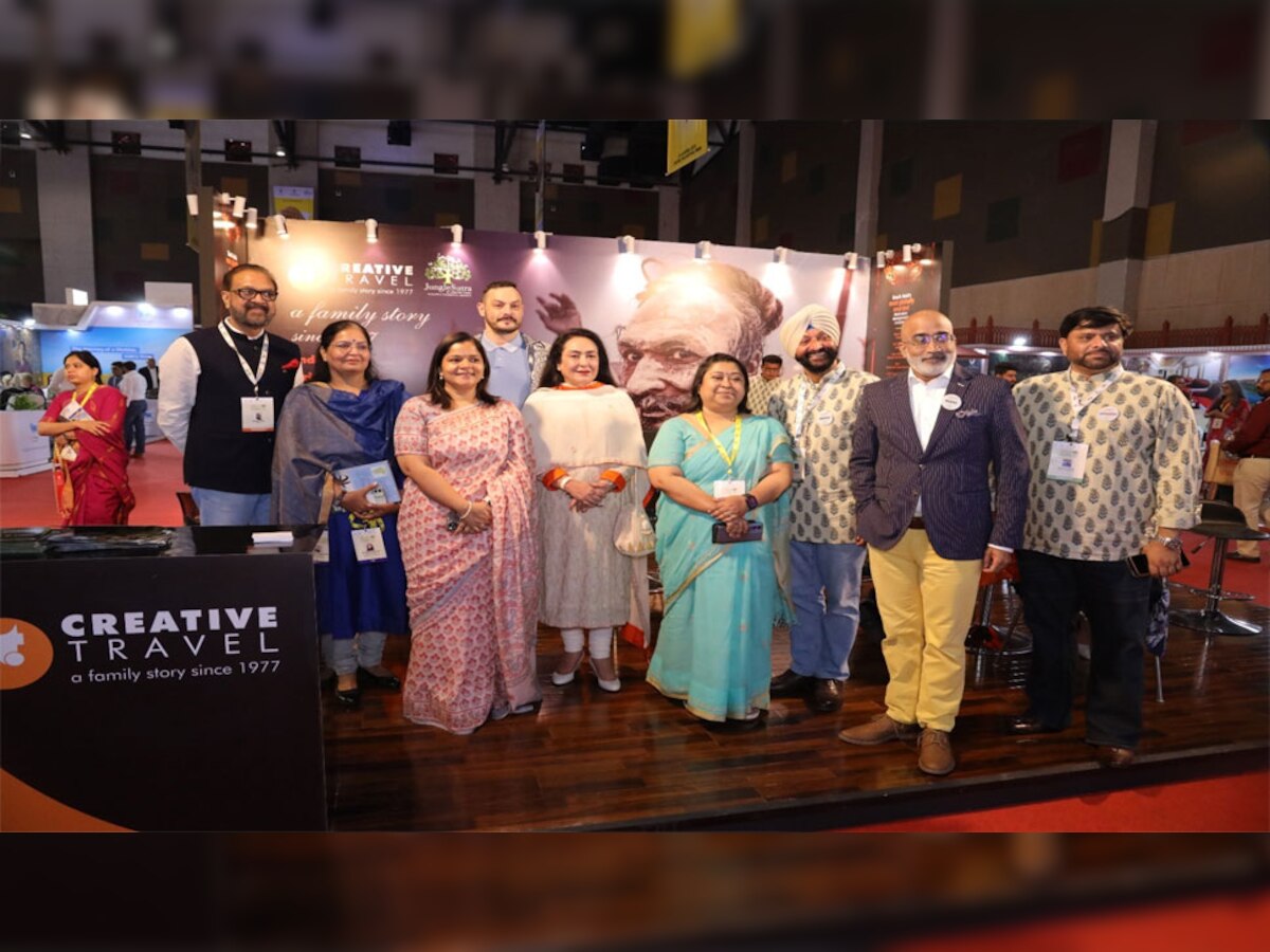 GITB Exhibition 2023 People enjoyed Rajasthani flavors of Chef Ranveer ...