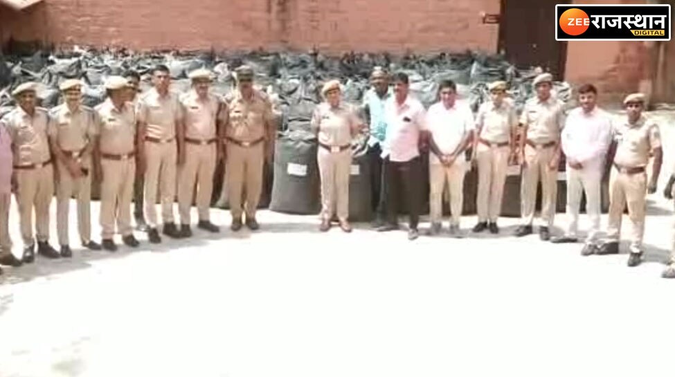 Jodhpur news Police seized more than 6 tons of illegal doda poppy in ...