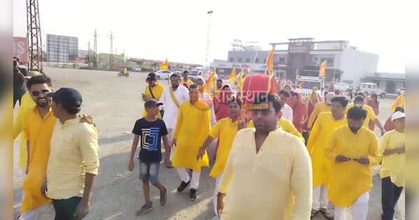 सिरोही में जीण माता मंदिर का मेला शुरू, 108 दीपों से उतारी माता की आरती ...