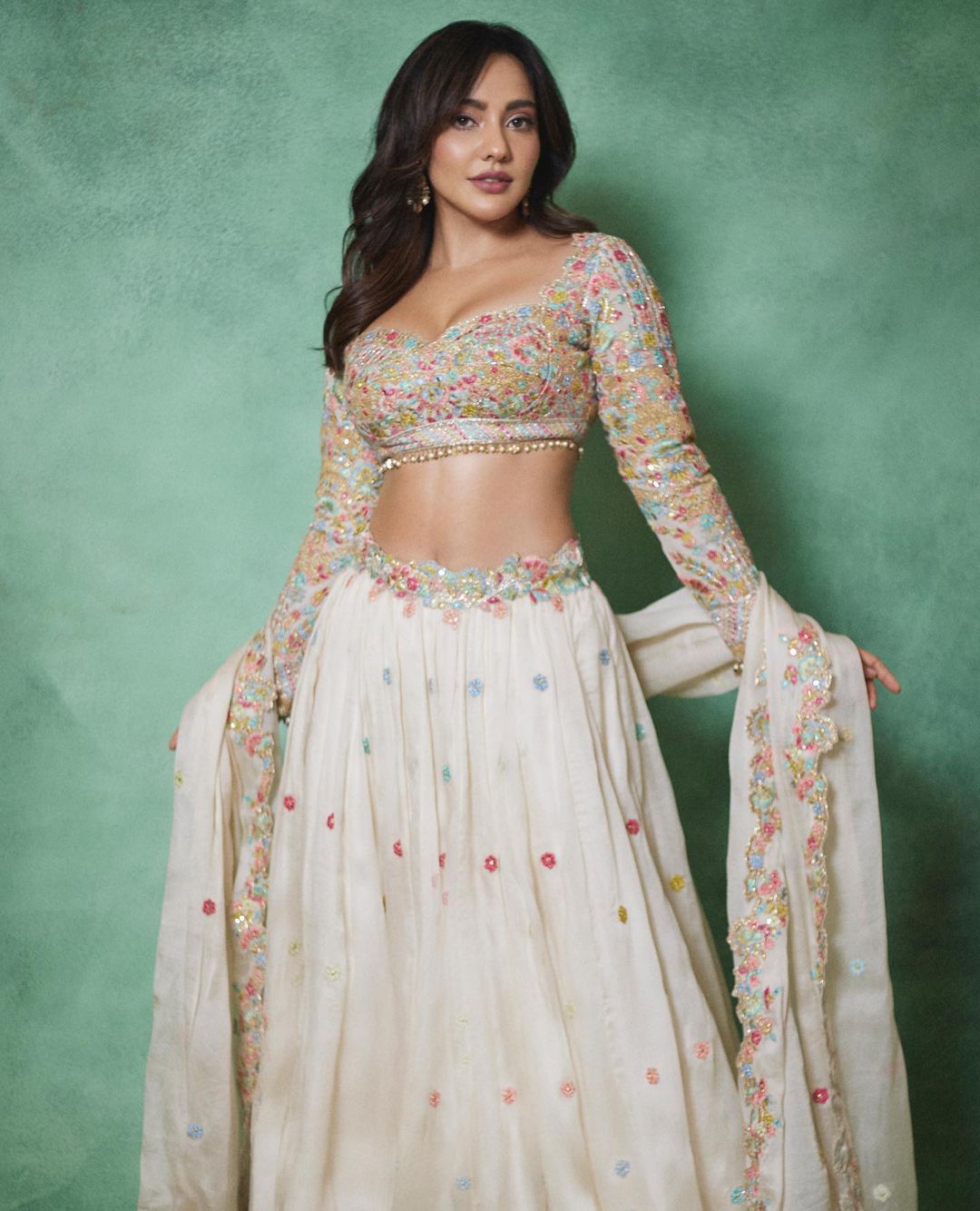 neha sharma gorgeous lehenga look will stun you see her photos | Neha ...