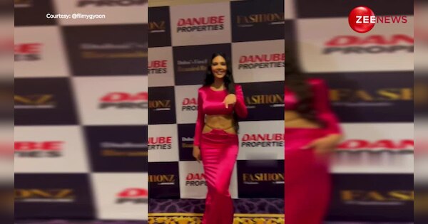 uff hot esha gupta flaunts her sexy abs in pink dress user trolled her ...