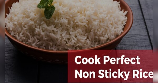 How to cook perfect fluffy non sticky rice cooking tips | Hindi News ...