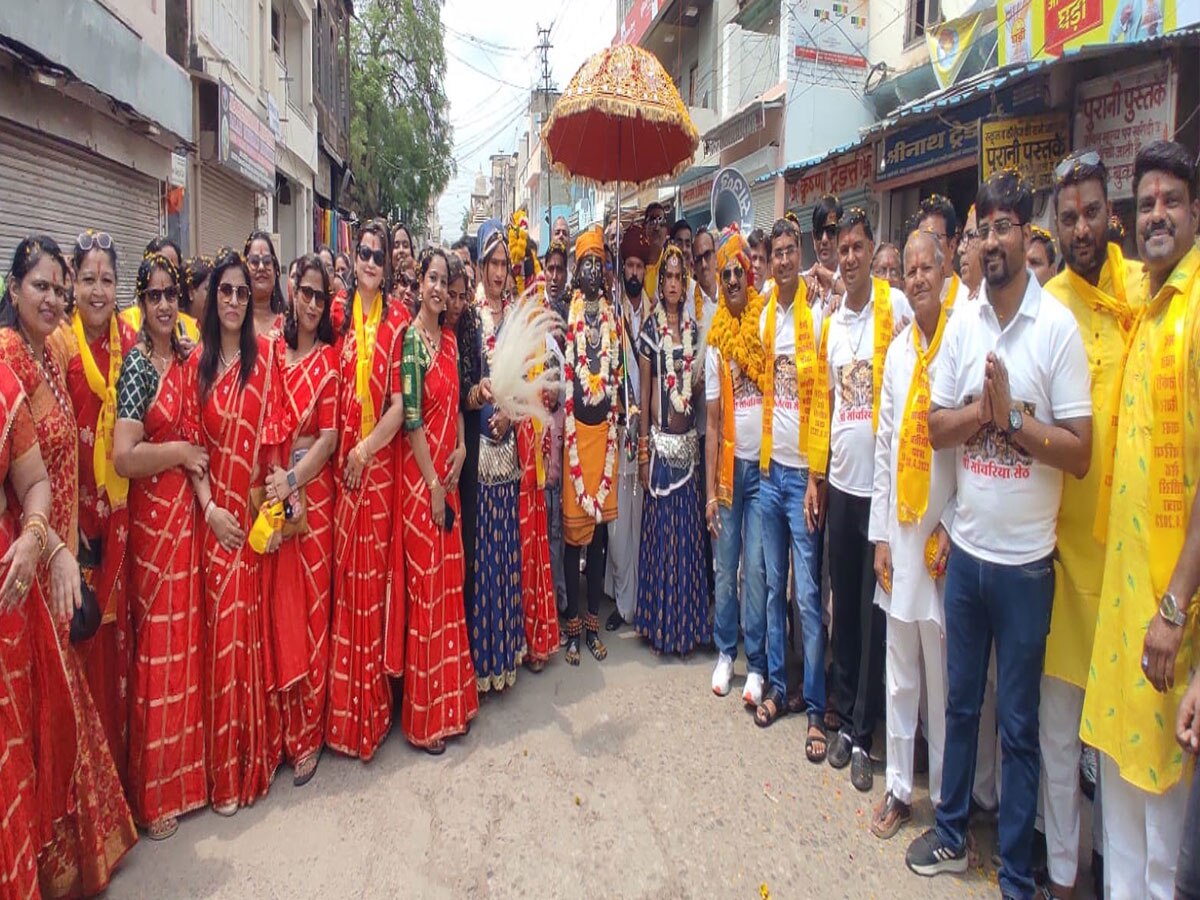 Beawar news Battisi Yatra left with Harinam Sankirtan and convoy of 151 ...