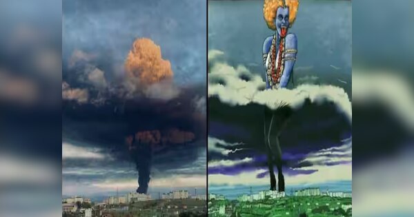 Ukraine Maa Kali skirt picture row angry indians reply shockingly ...
