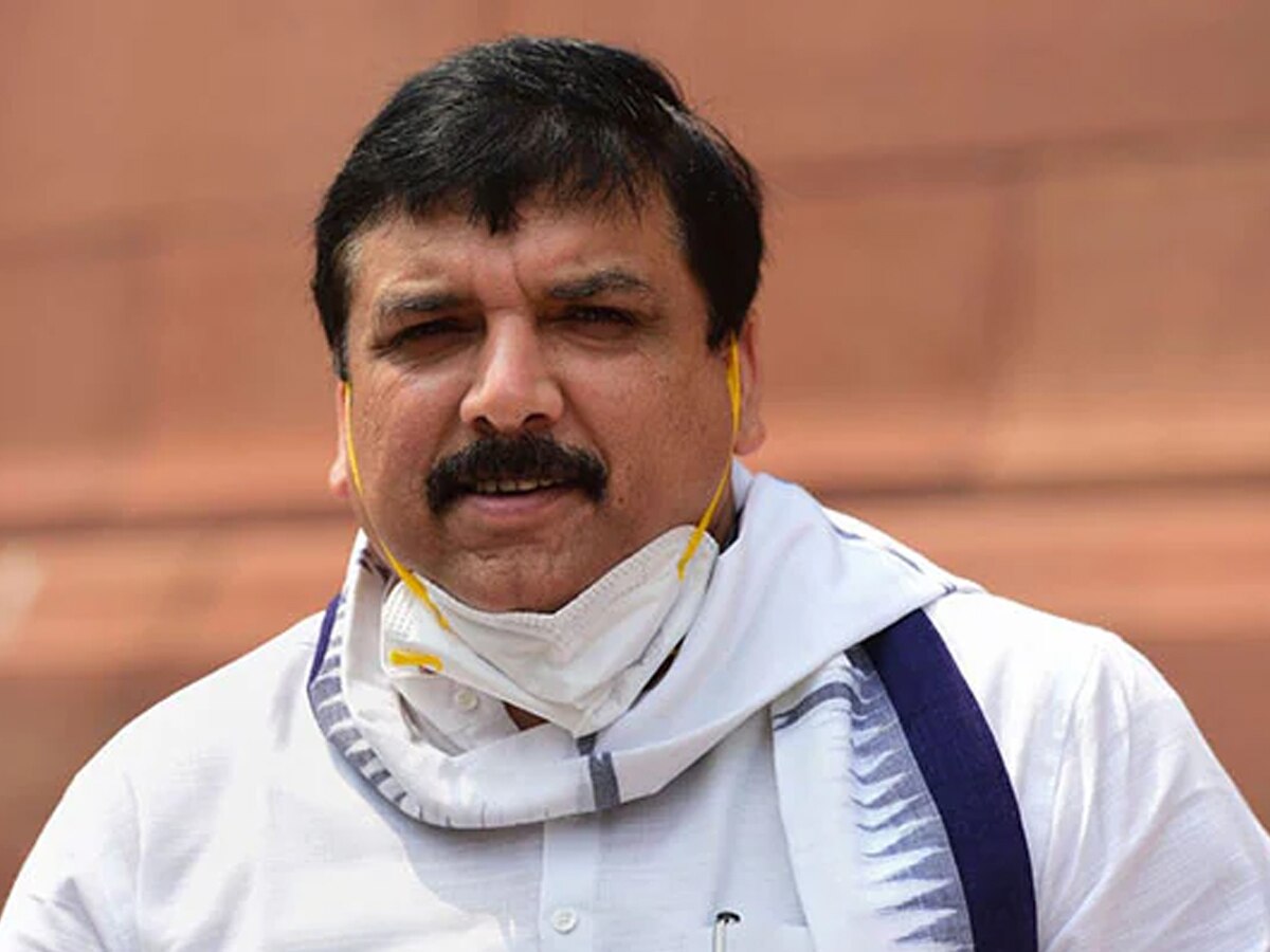 Sanjay Singh target CM Yogi said Children eating roti with salt in mid ...