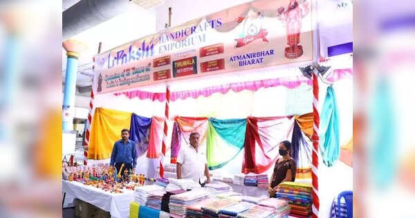 vocal for local Promotion Handloom products sold at stations of Bhopal ...