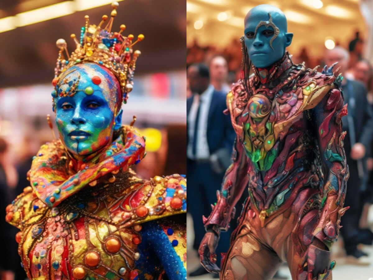 ai generated photos of Met Gala in the year 2523 goes viral on the ...